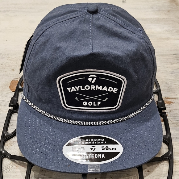 TaylorMade | Accessories | Nwt Taylormade Golf Daytona Rope Snapback ...